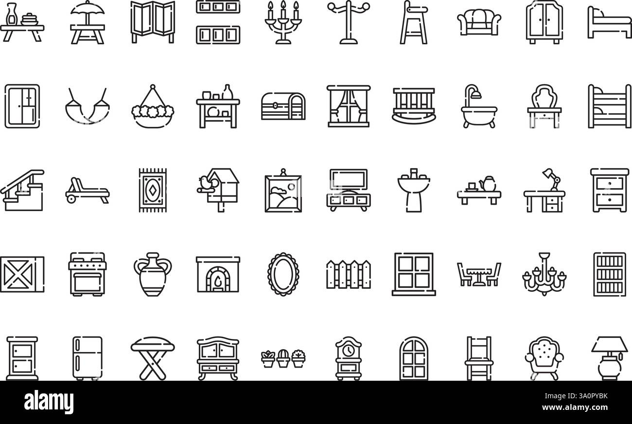 High-Quality Vector Icons Collection with Editable Stroke. Ideal for ...