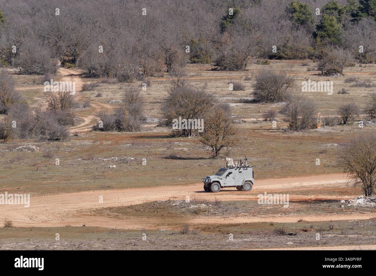 The Panhard Lacroix smoke dispersion system the first live firing of ...