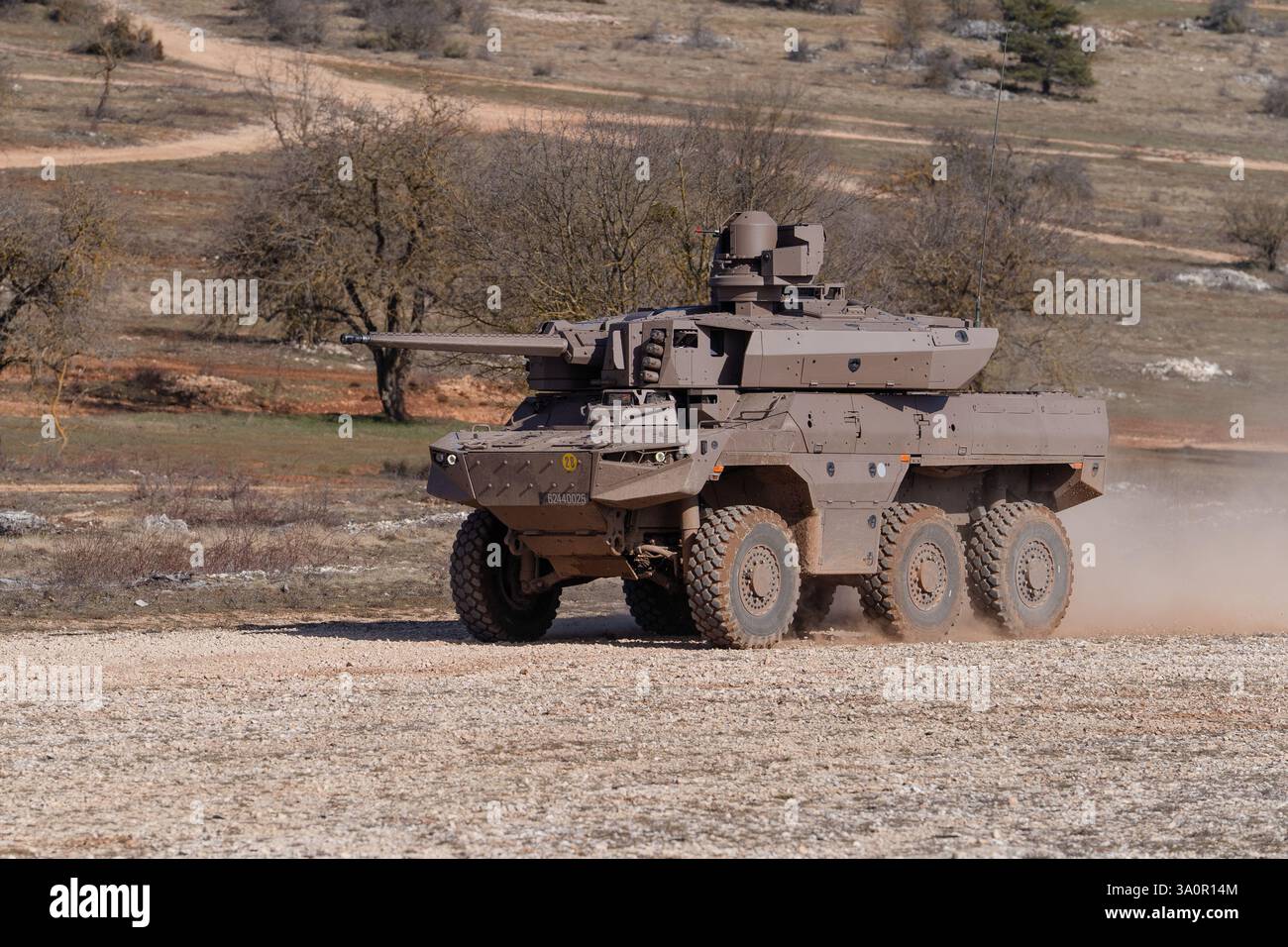 The Griffon VOA (artillery observation vehicle) pictured during the ...