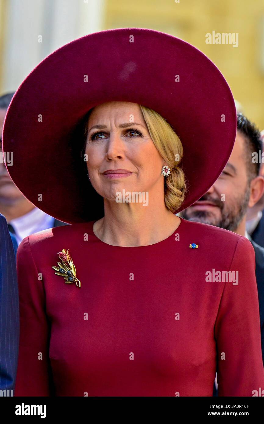 Nicosia, Cyprus. 05th Mar, 2025. King Willem-Alexander, Queen Maxima ...
