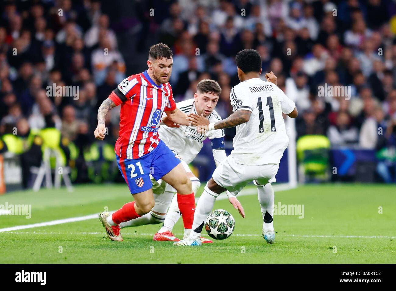 Javi Galan of Atletico de Madrid during the UEFA Champions League ...