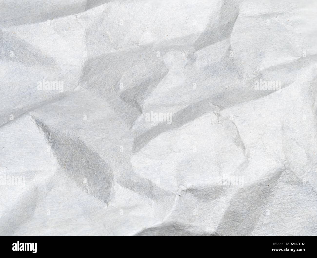 Sheet white crumpled paper material hi-res stock photography and images ...