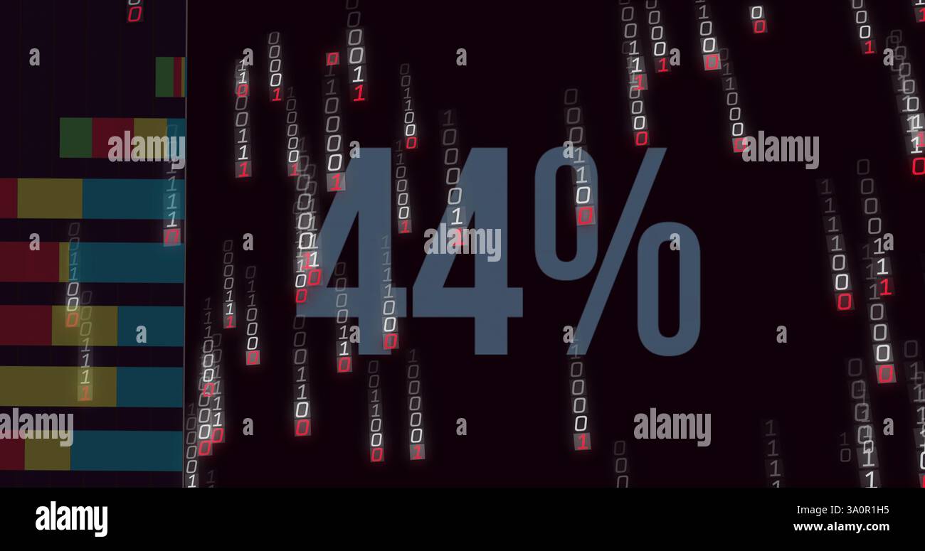 Image of data processing over diagrams Stock Photo - Alamy