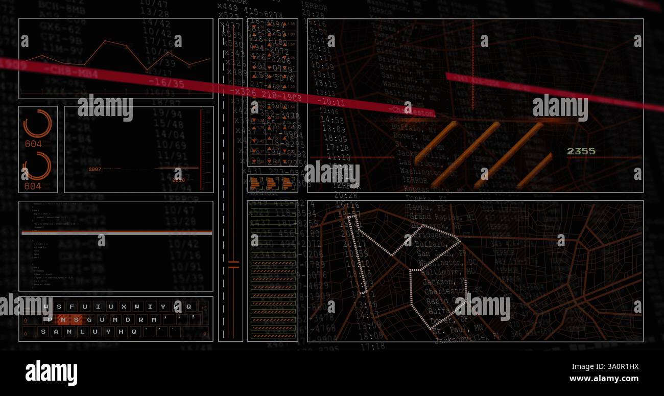 Digital kpi dashboard visualization data hi-res stock photography and images - Alamy