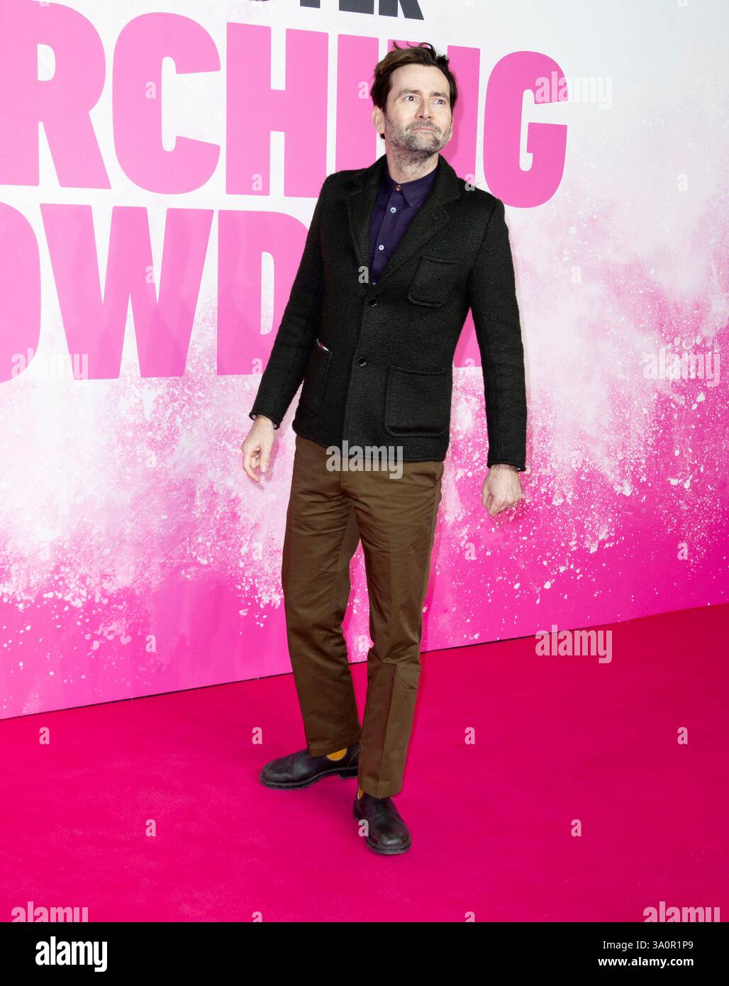4 Mar 2025, London, England, UK - David Tennant attending Marching ...