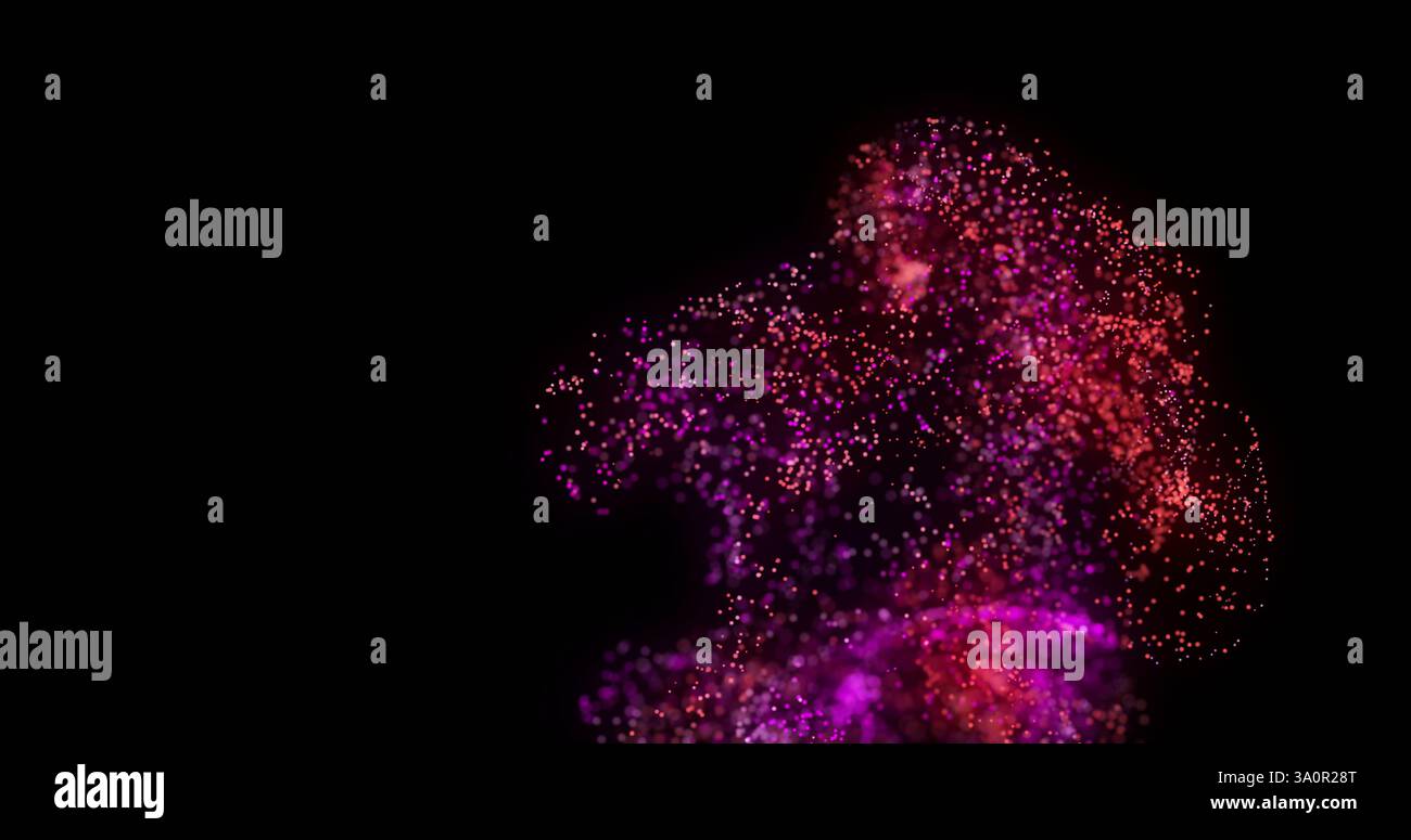 Animation red shapes moving light hi-res stock photography and images ...