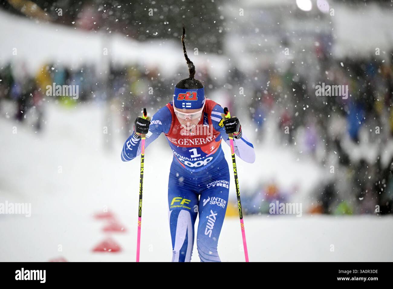 Trondheim, Norway. 05th Mar, 2025. Kerttu Niskanen of Finland during ...