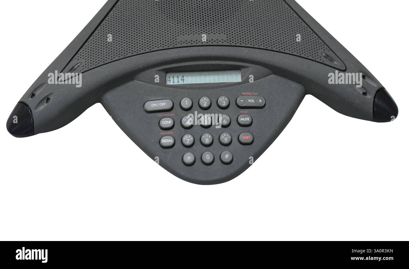 Keypad of the IP conference phone Stock Photo - Alamy