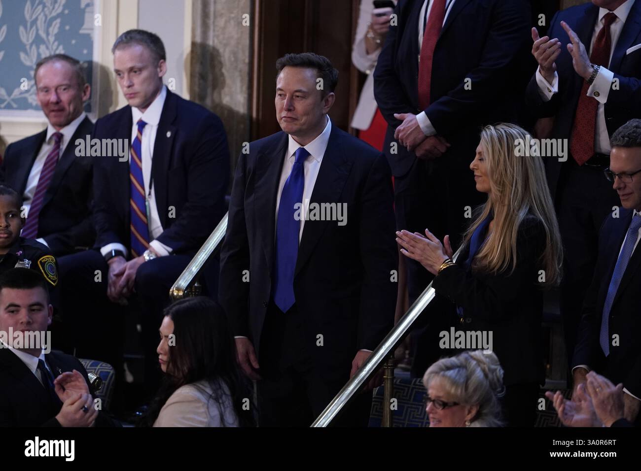 Washington, Dc, USA. 04th Mar, 2025. Elon Musk during President Trump ...
