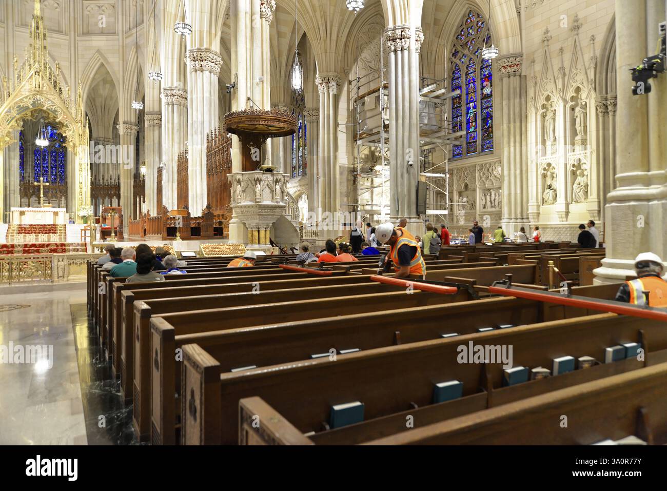 Saint Patricks Old Cathedral or Old St. Patricks, Lower Manhattan, Wide ...