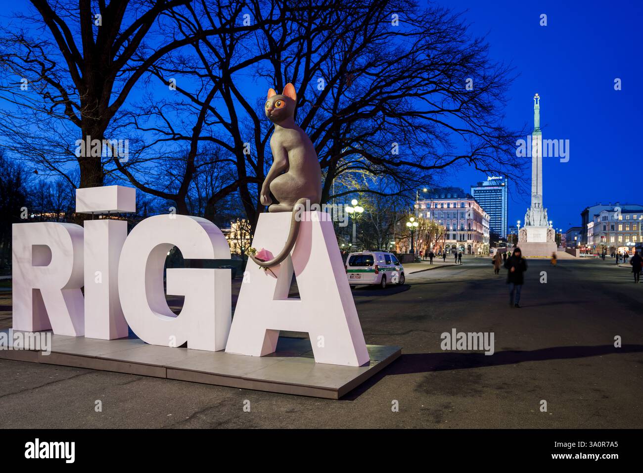 RIGA, LATVIA. 3rd March 2025. The main hero of animation Film Flow ...
