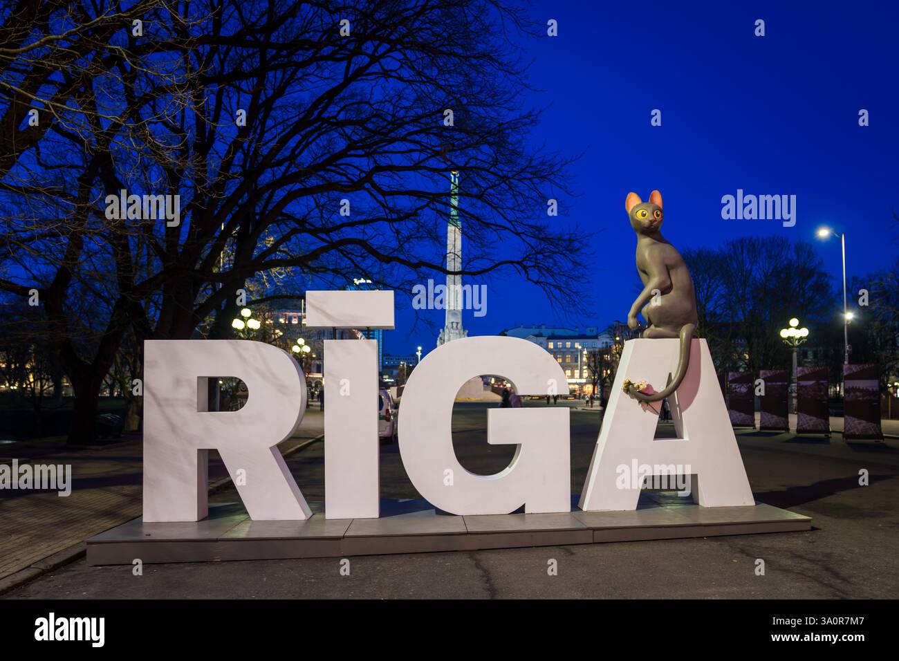 RIGA, LATVIA. 3rd March 2025. The main hero of animation Film Flow ...