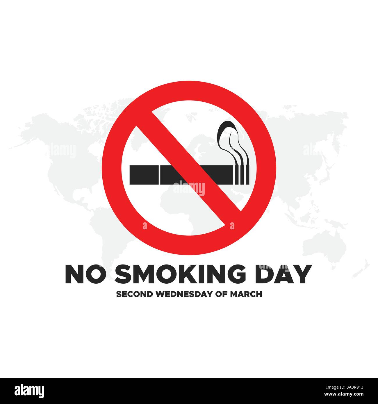 No Smoking Day. Every Second Wednesday of March. Stop Smoking.No ...