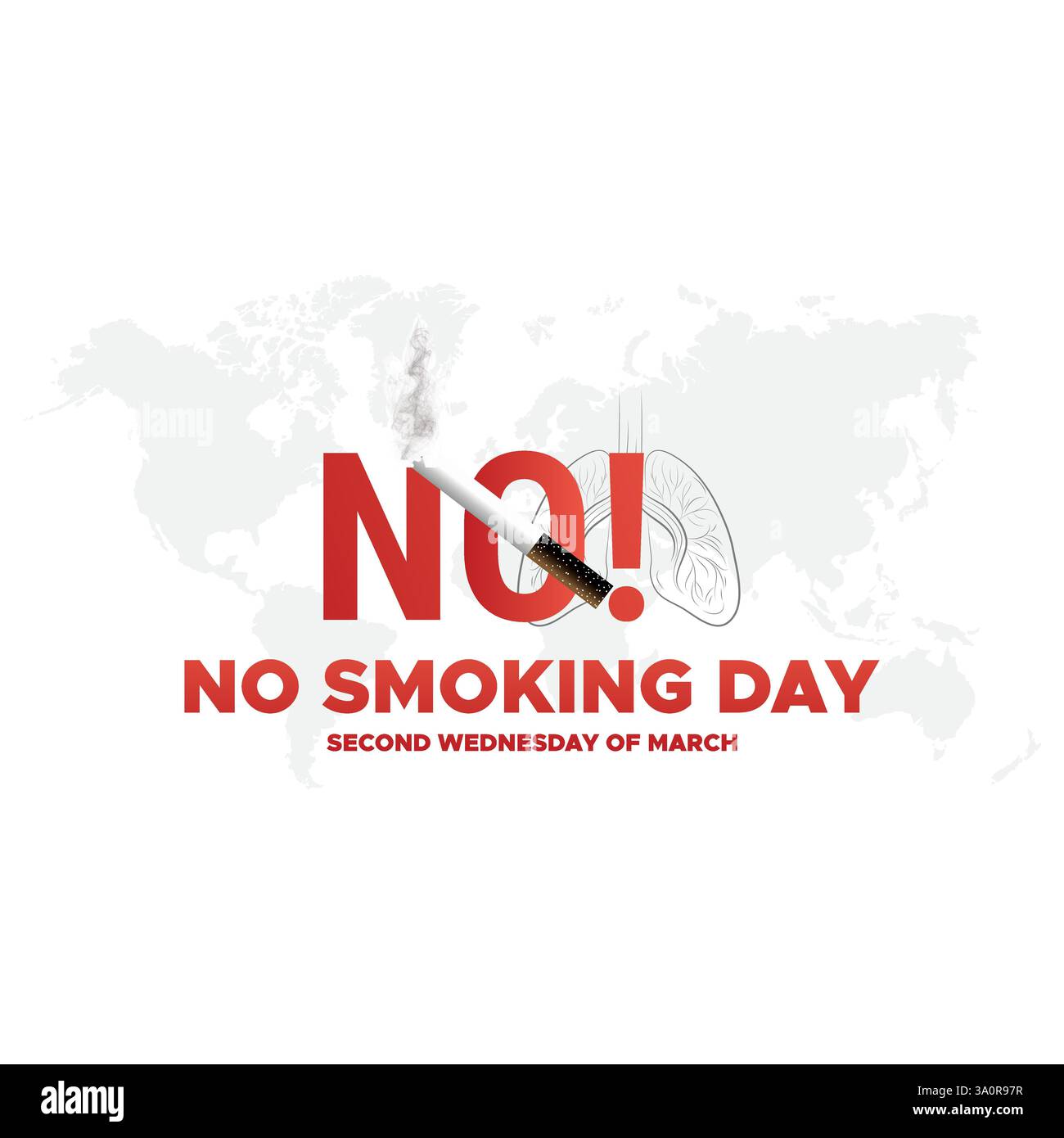 No Smoking Day. Every Second Wednesday of March. Stop Smoking.No ...