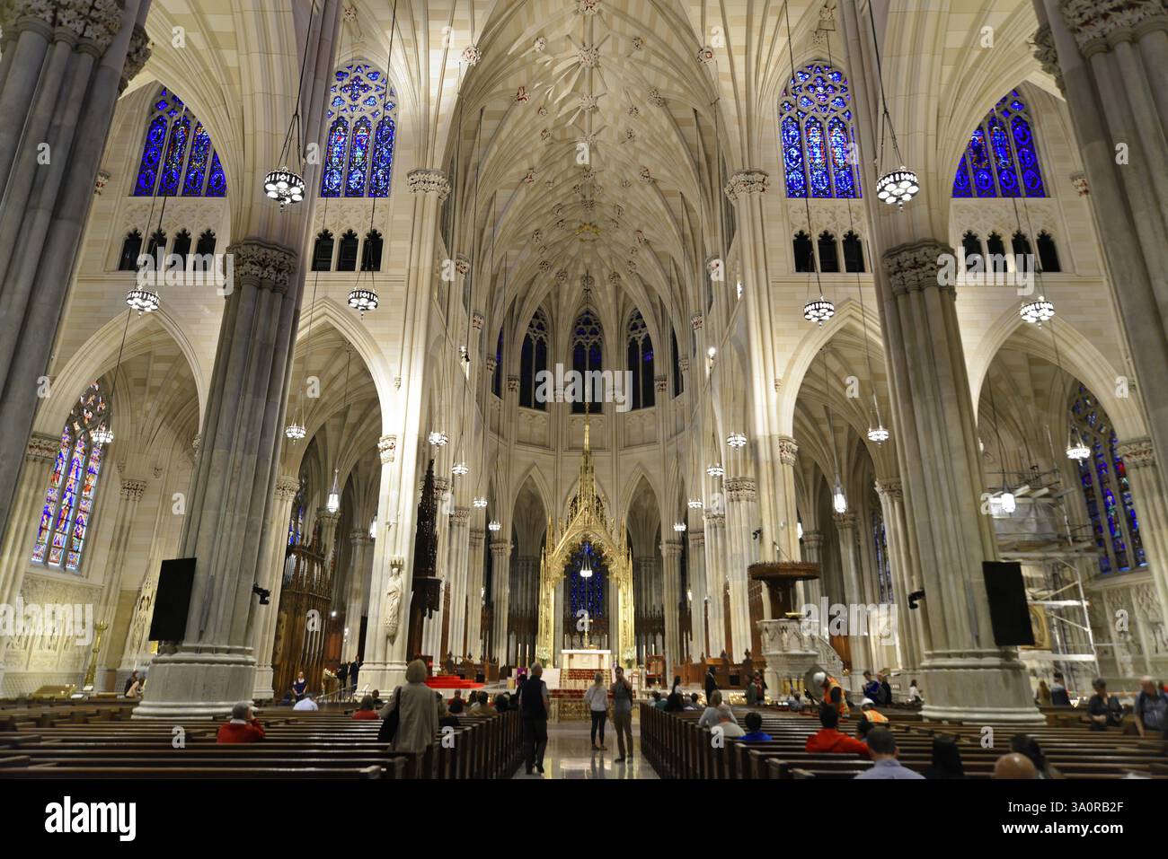 Saint Patricks Old Cathedral or Old St. Patricks, Lower Manhattan, Wide ...