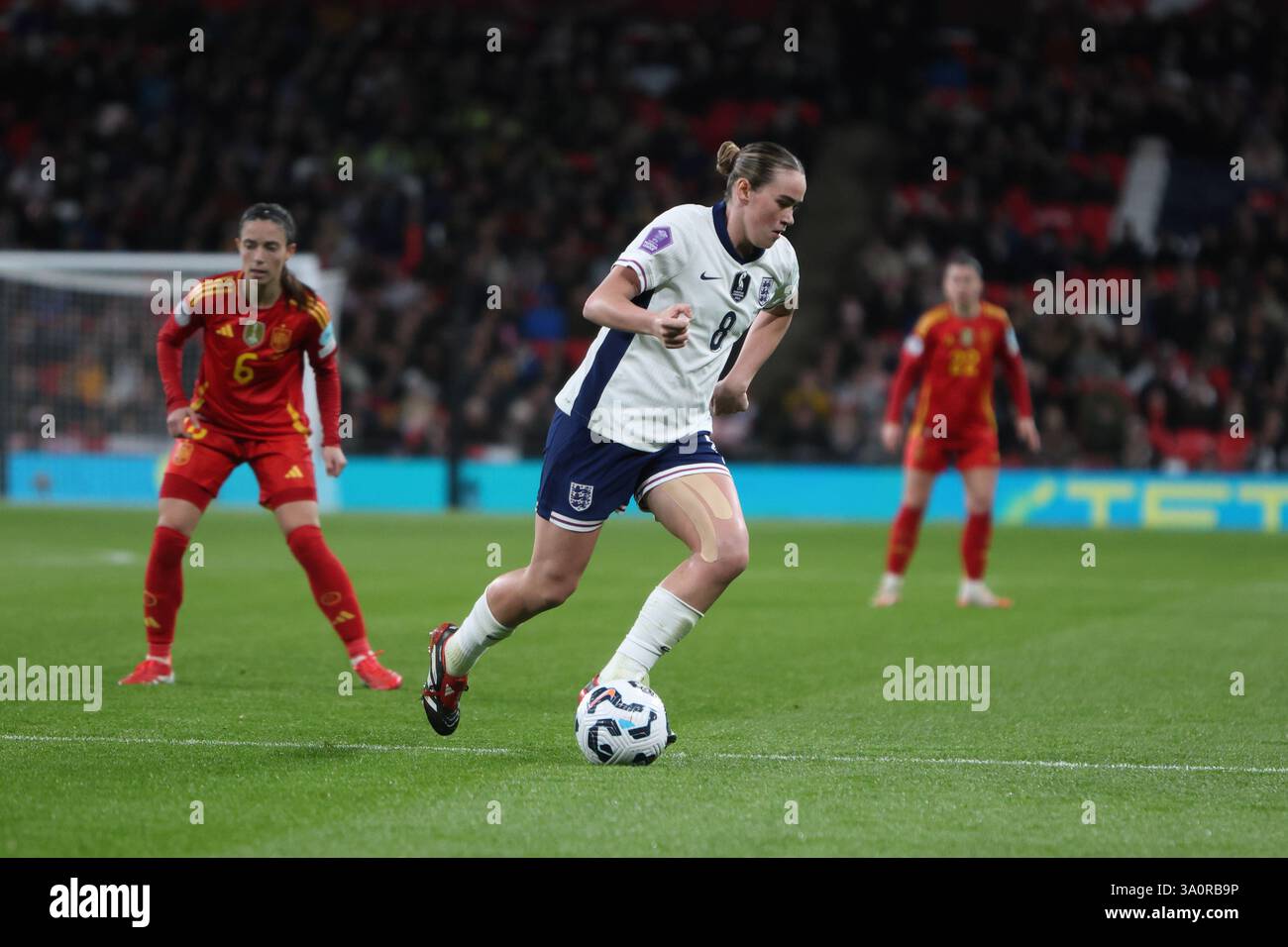 Grace Clinton England Lionesses v Spain Wembley Stadium London England ...