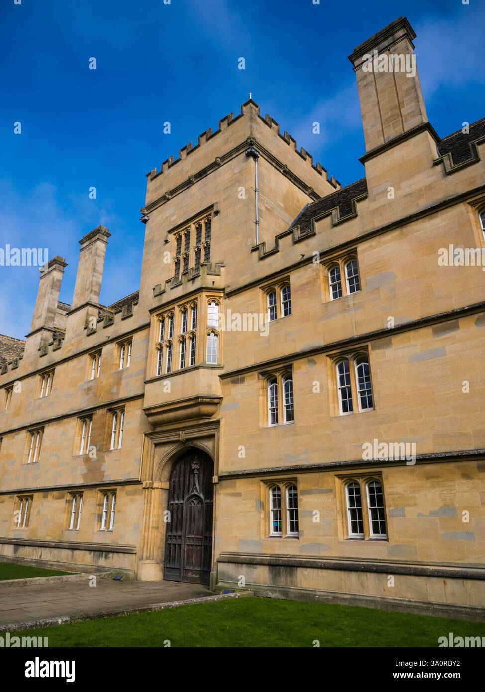 Entrance Wadham College, University of Oxford, Oxford, Oxfordshire ...