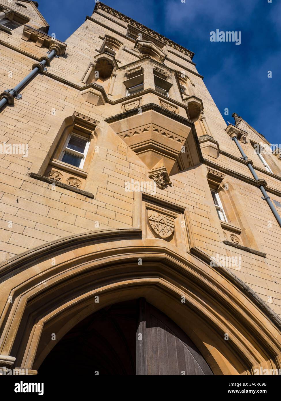 Entrance Gate Tower, Balliol College, University of Oxford, Oxford ...