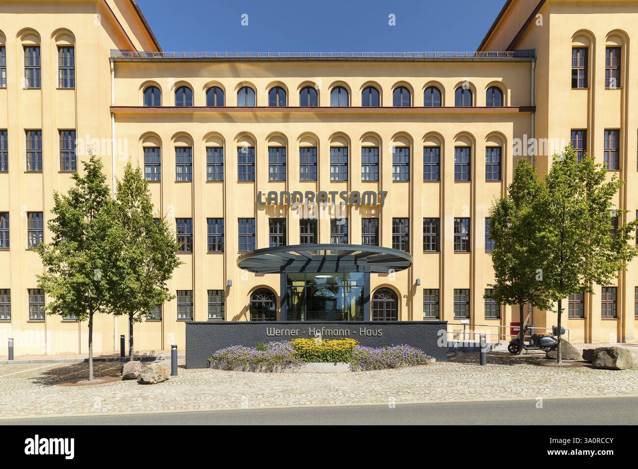 Former porcelain factory, today district administration office ...