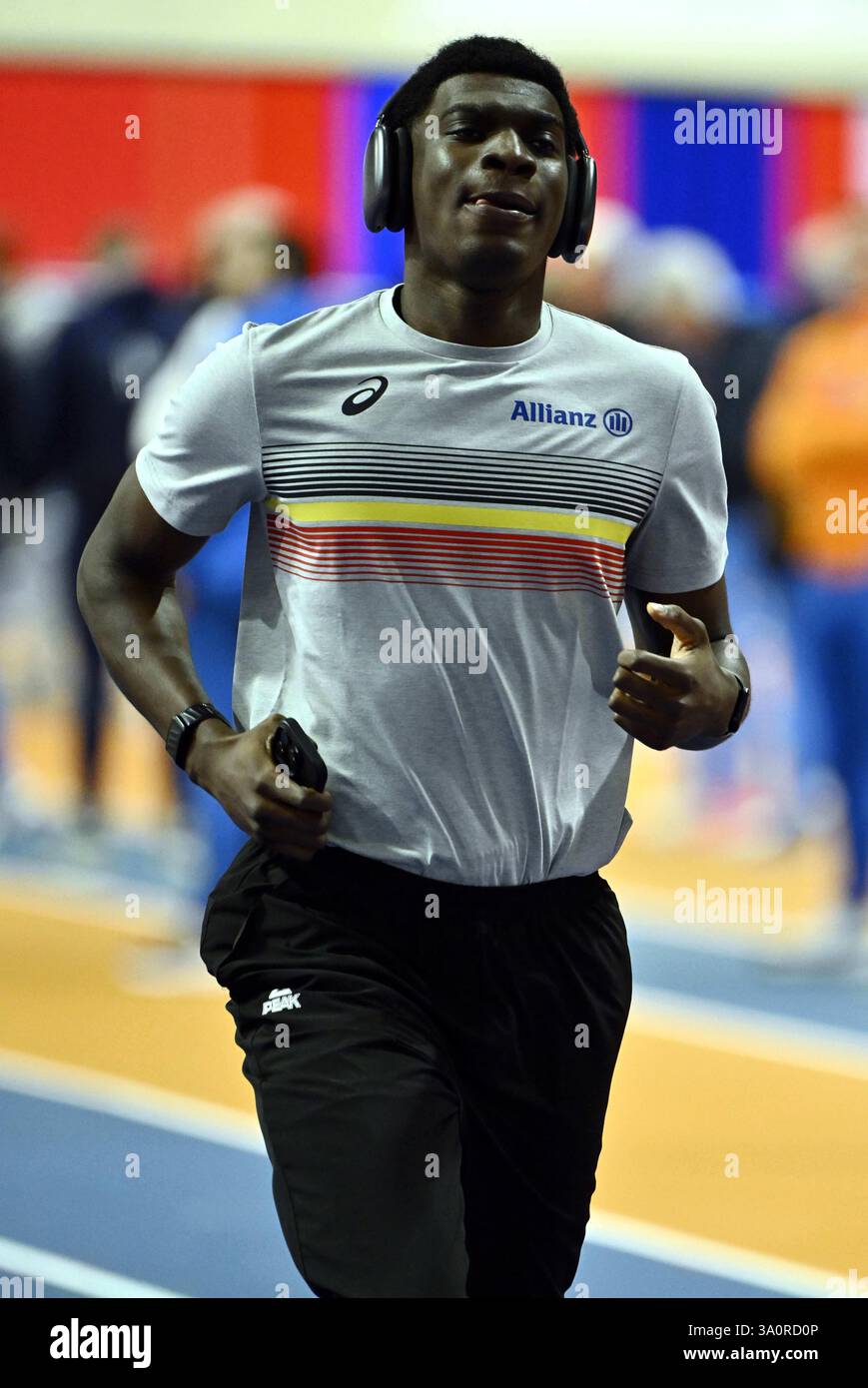 Apeldoorn, Netherlands. 05th Mar, 2025. Belgian athlete Elie Bacari ...