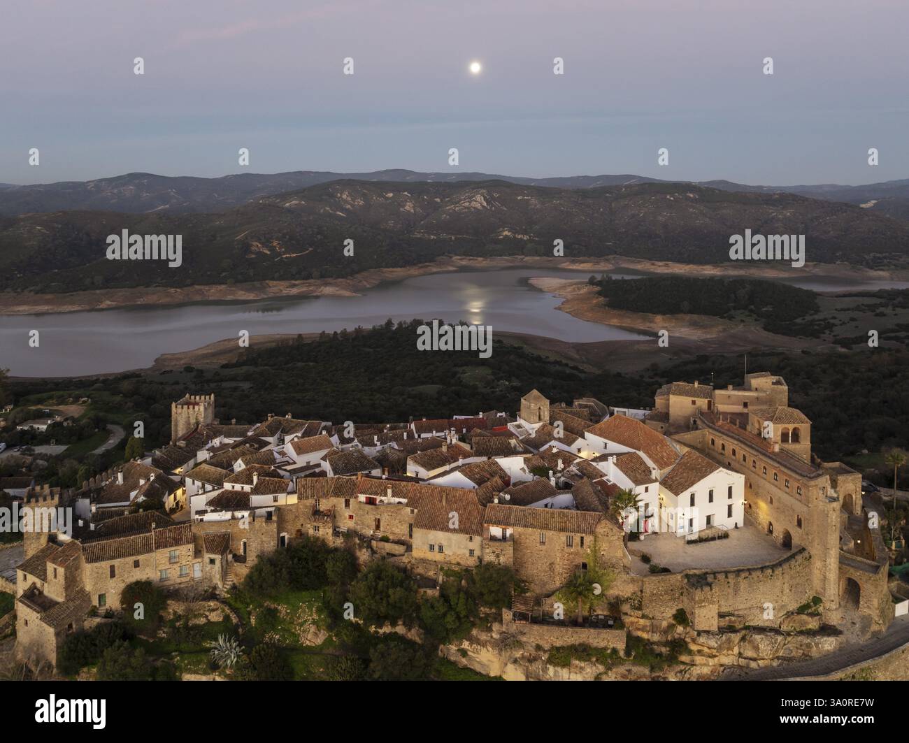 The White Village of Castillo de Castellar is located inside a Moorish ...