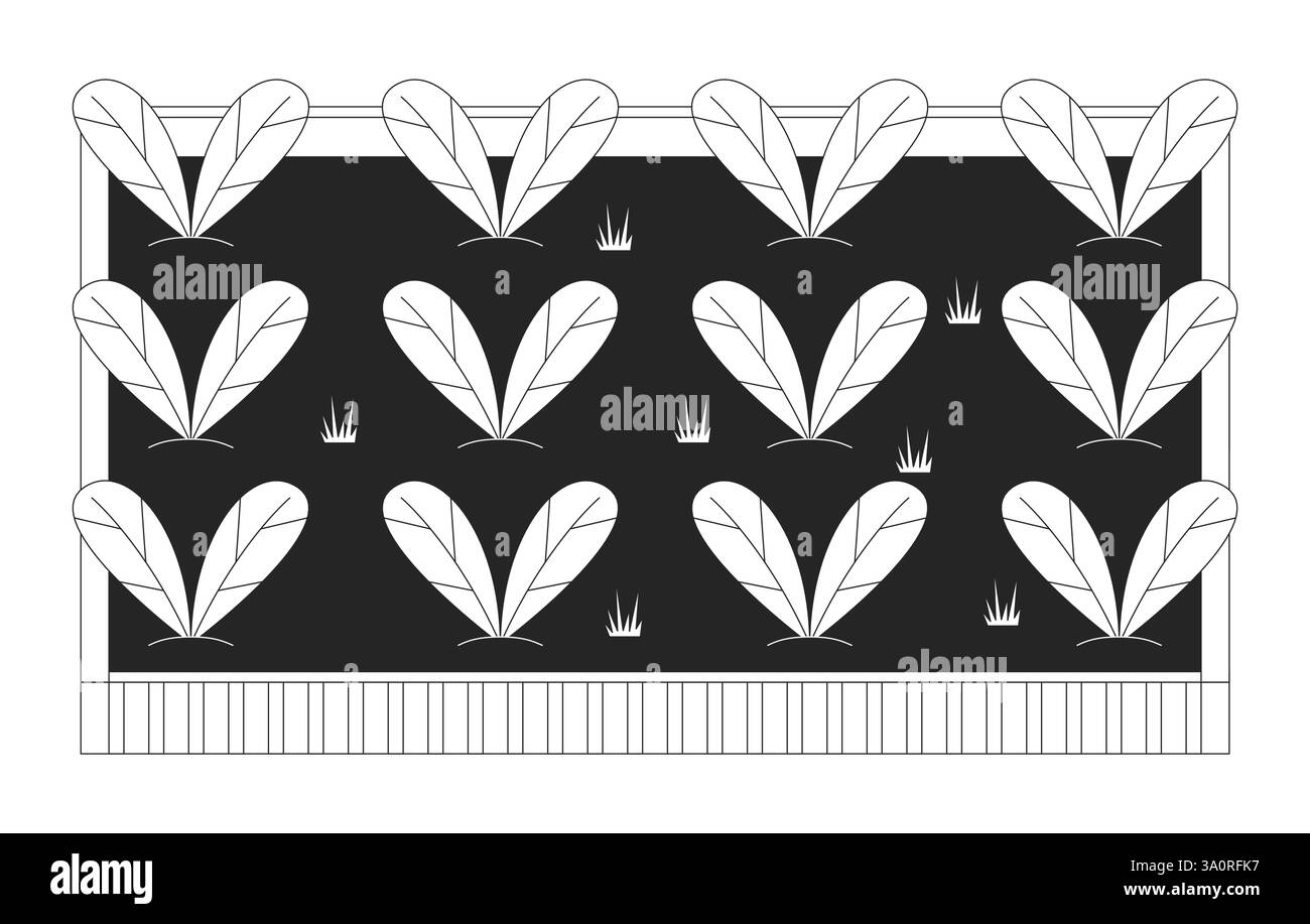 Raised garden bed Cut Out Stock Images & Pictures - Alamy