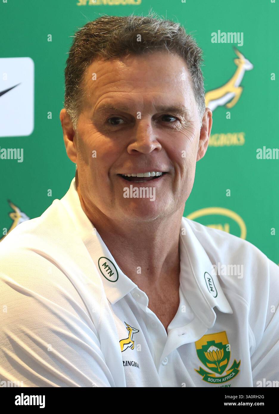 CAPE TOWN, SOUTH AFRICA - 05 MARCH 2025: South African Head Coach ...