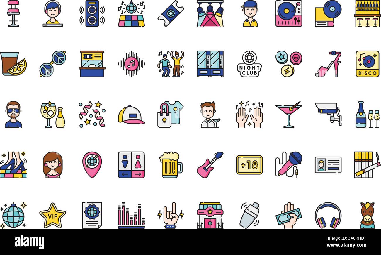 High ball cocktail Stock Vector Images - Alamy