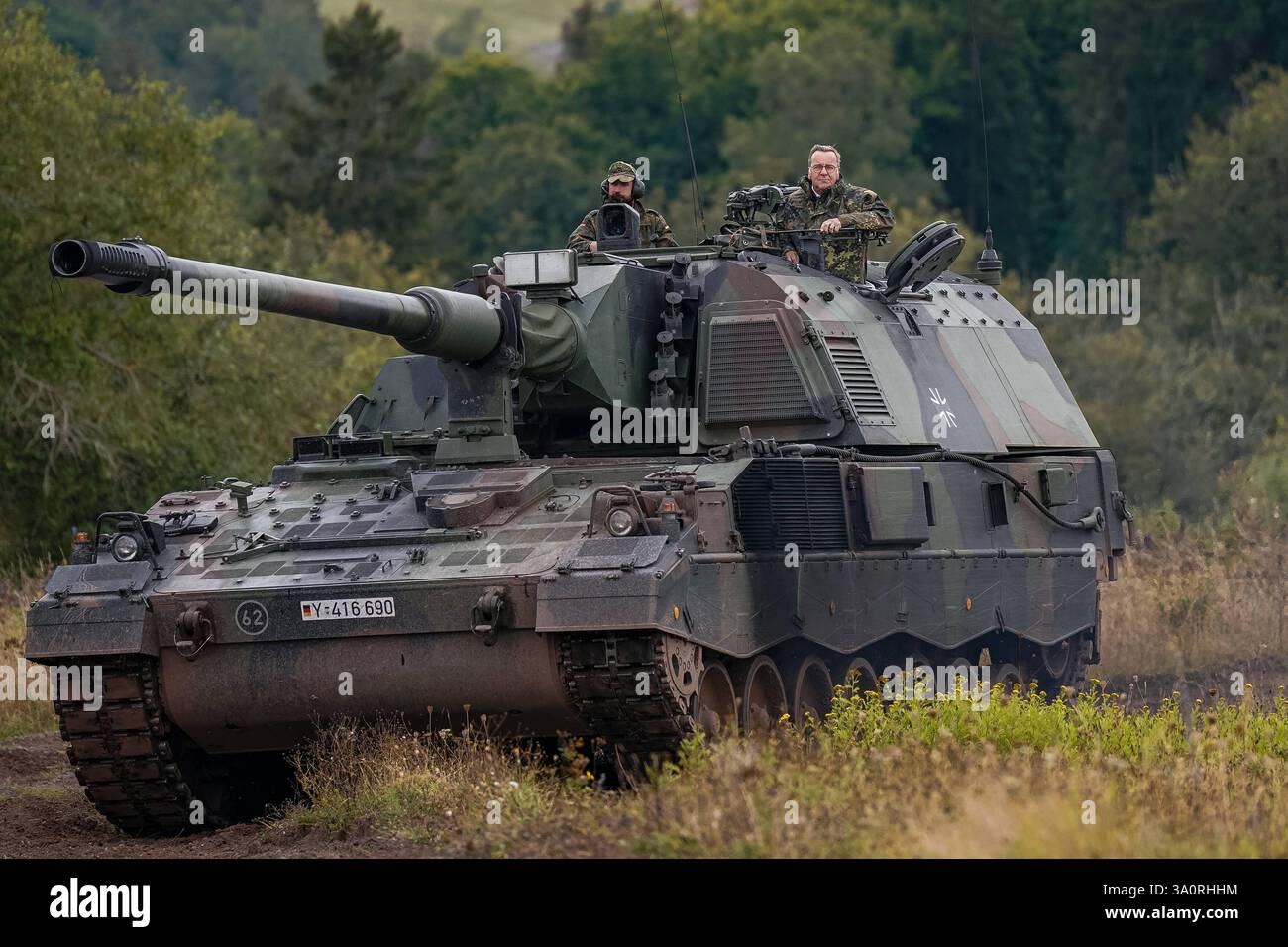 Deutschland, Europa, Bundeswehr, Panzerhaubitze 2000 ...