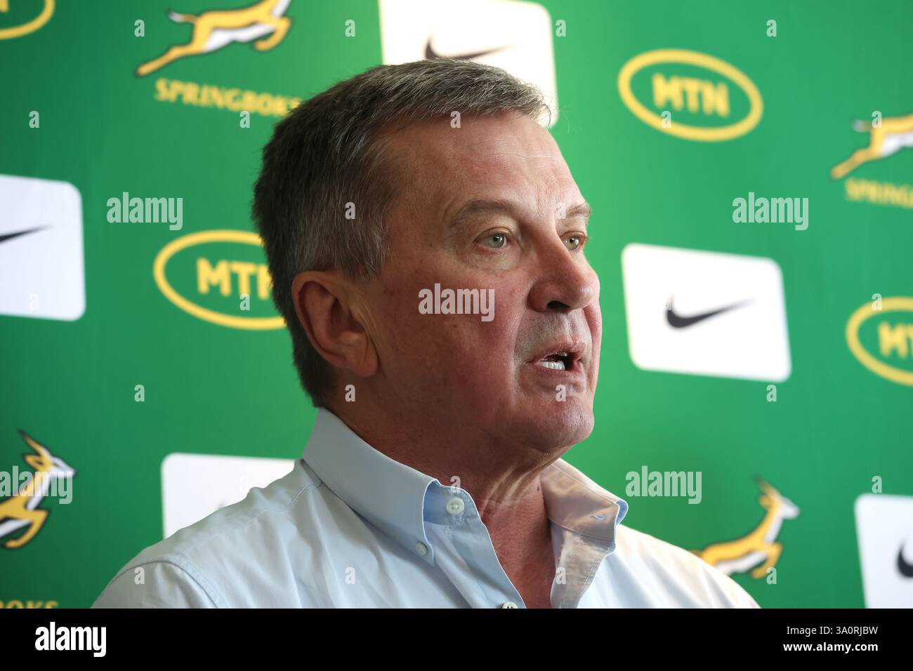 CAPE TOWN, SOUTH AFRICA - 05 MARCH 2025: SA Rugby CEO Rian Oberholzer ...