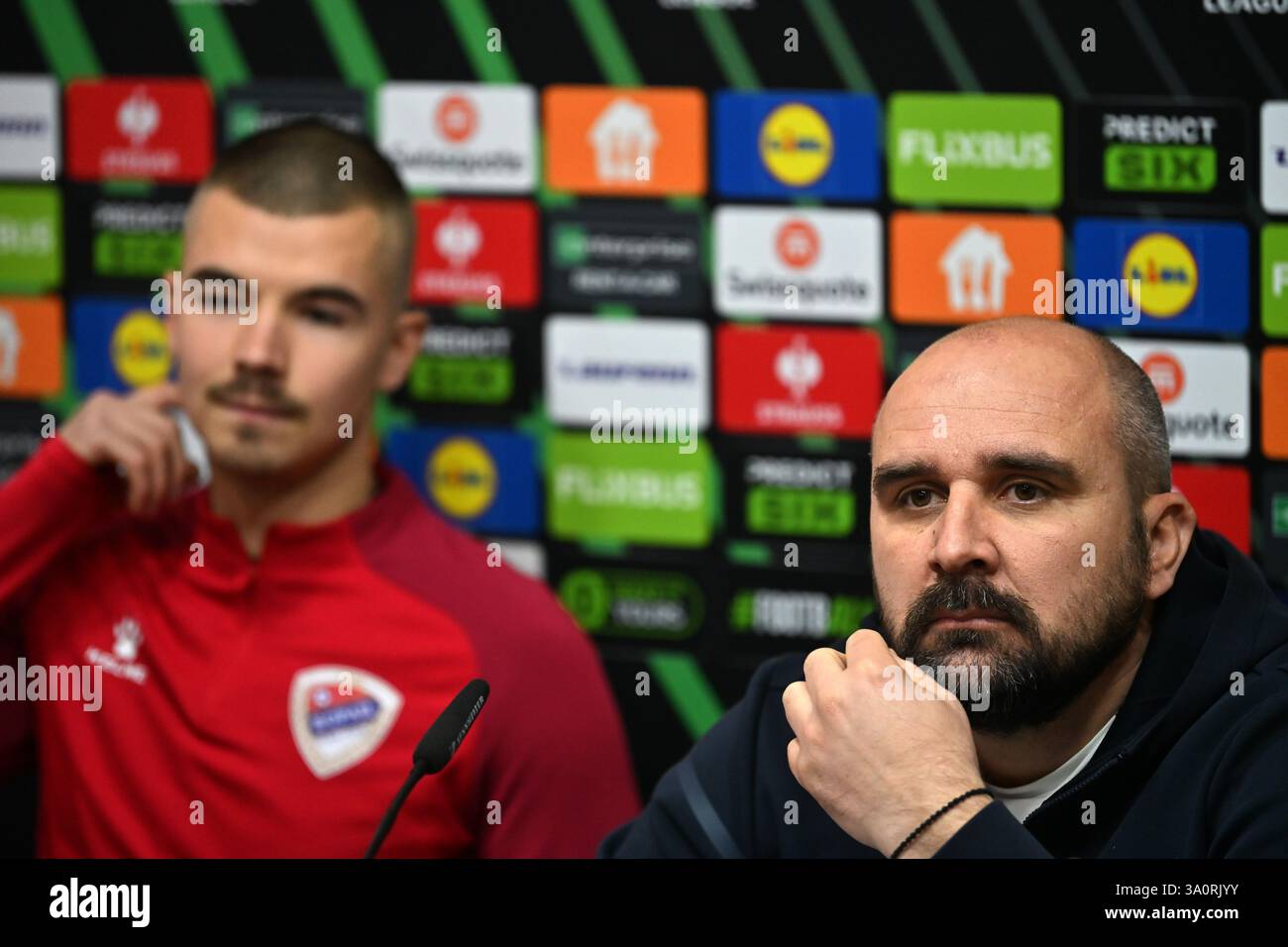 Banja Luka, Bosnia and Herzegovina, March 6th 2025: Mladen Zizovic head ...