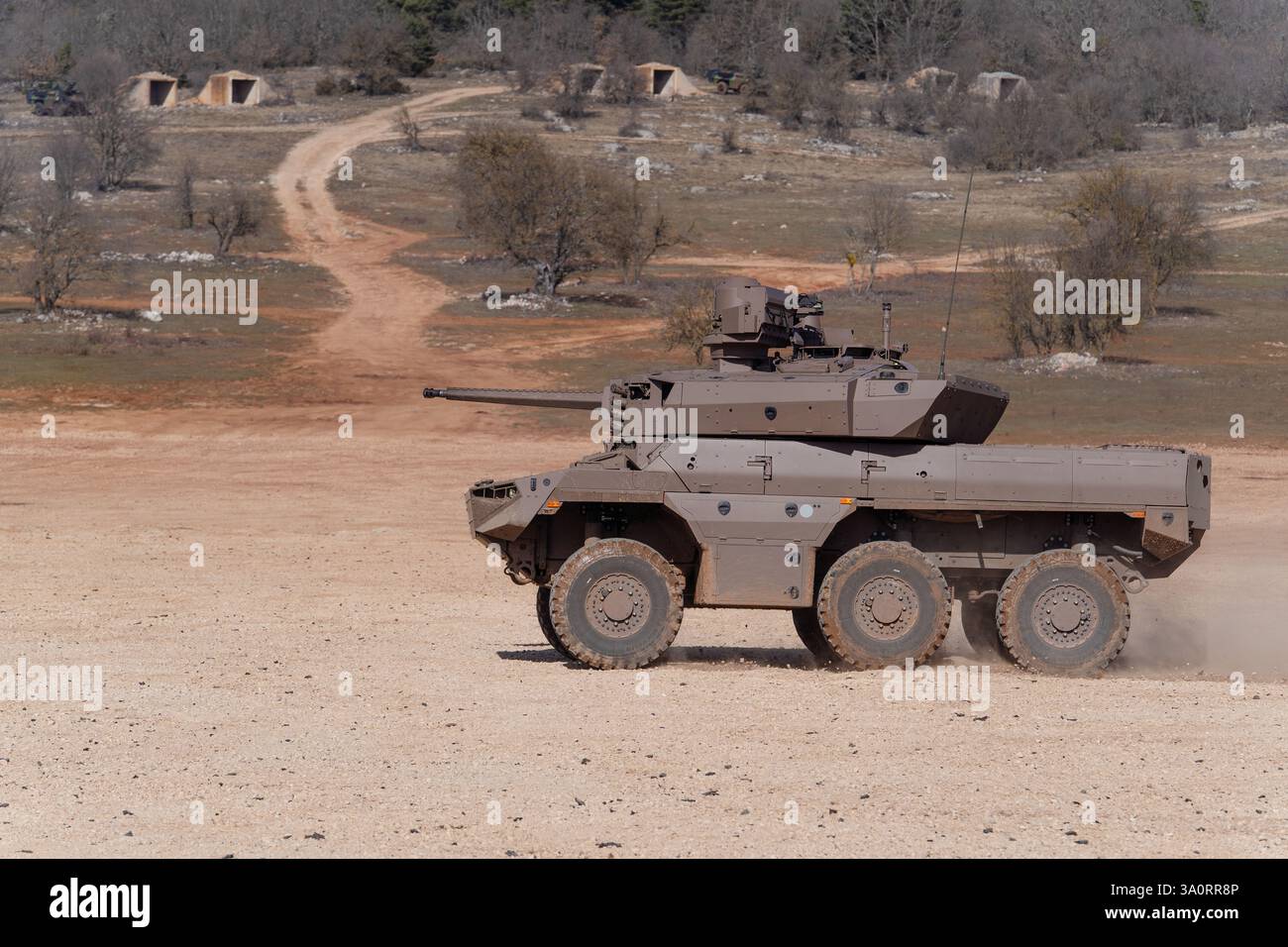 Canjuers, France. 04th Mar, 2025. The Griffon VOA (artillery ...