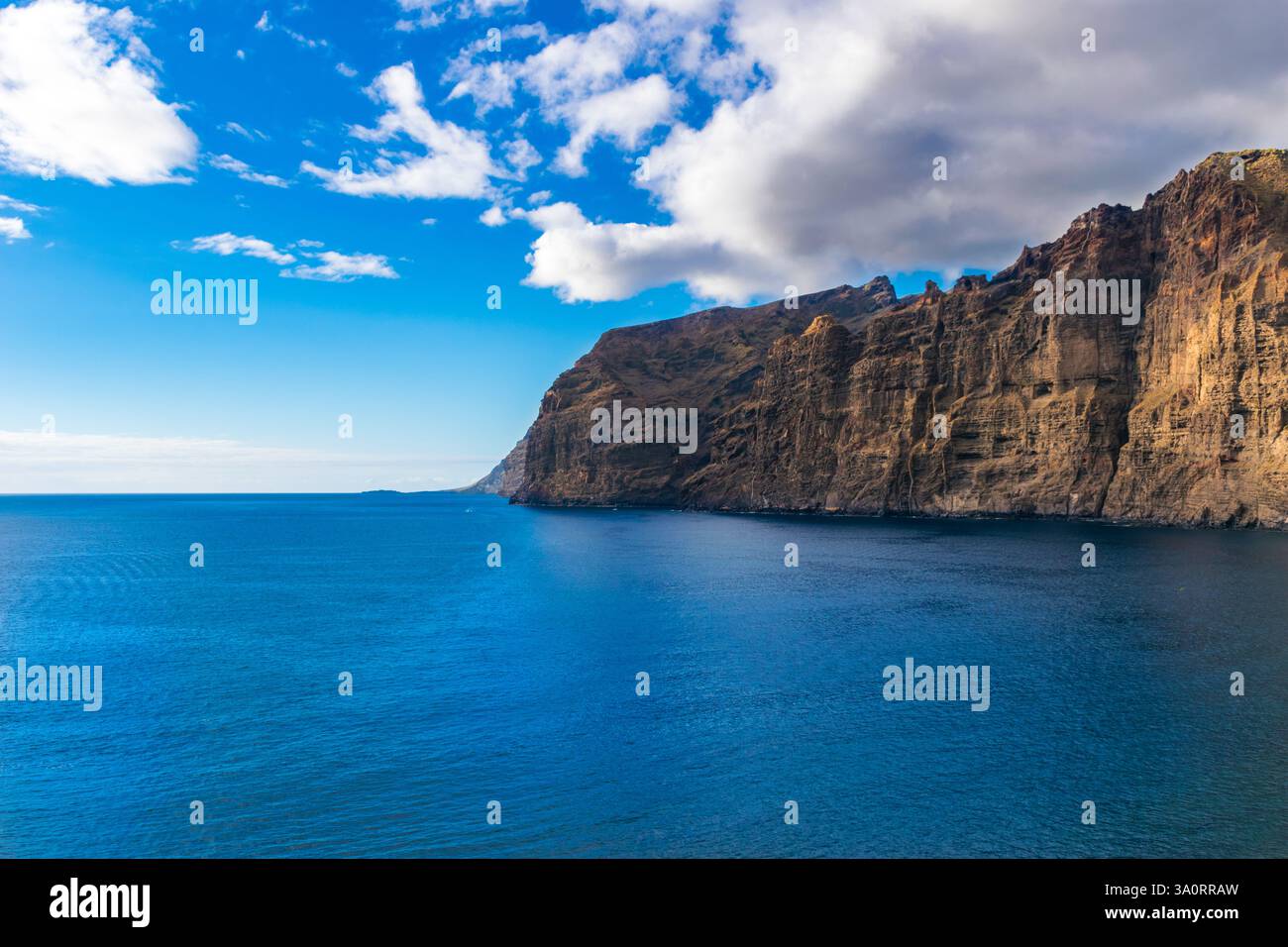 Los Gigantes Cliffs in Tenerife, Canary island, Spain Stock Photo - Alamy