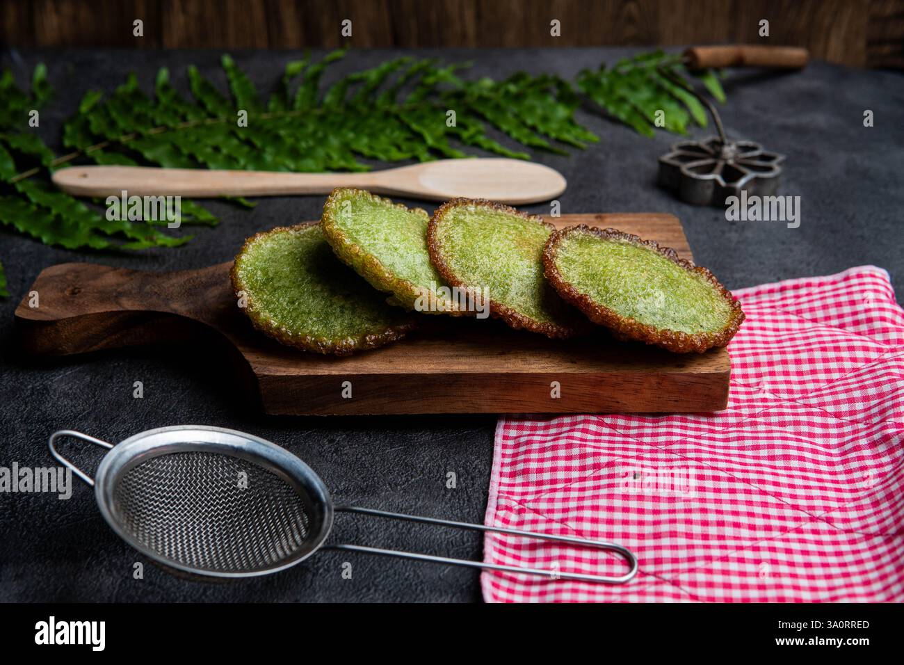 Traditional Indonesian Cucur Cake – Crispy and Sweet Street Snack Stock ...
