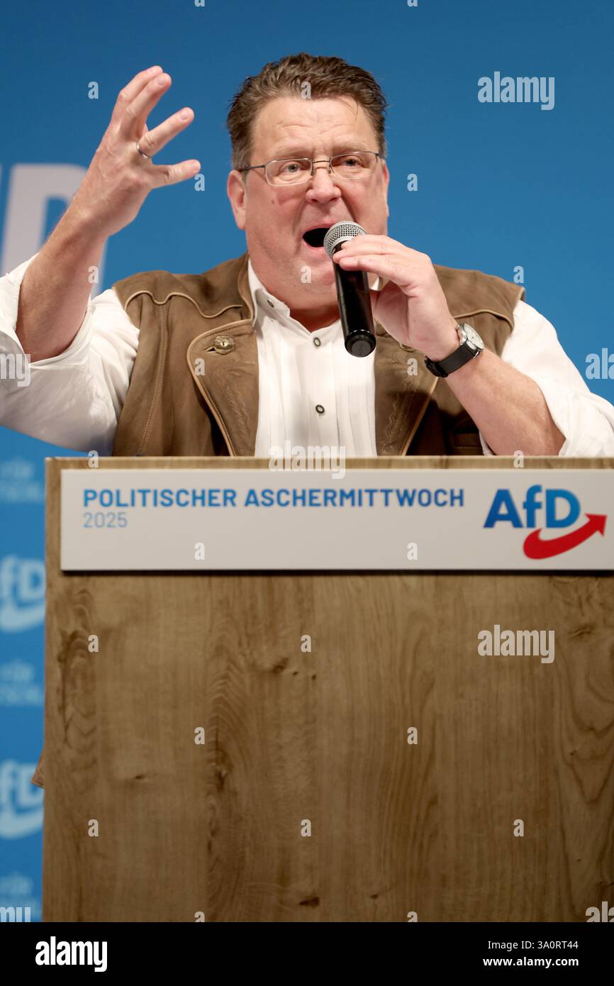 Osterhofen, Germany. 05th Mar, 2025. Political Ash Wednesday, AfD, at ...