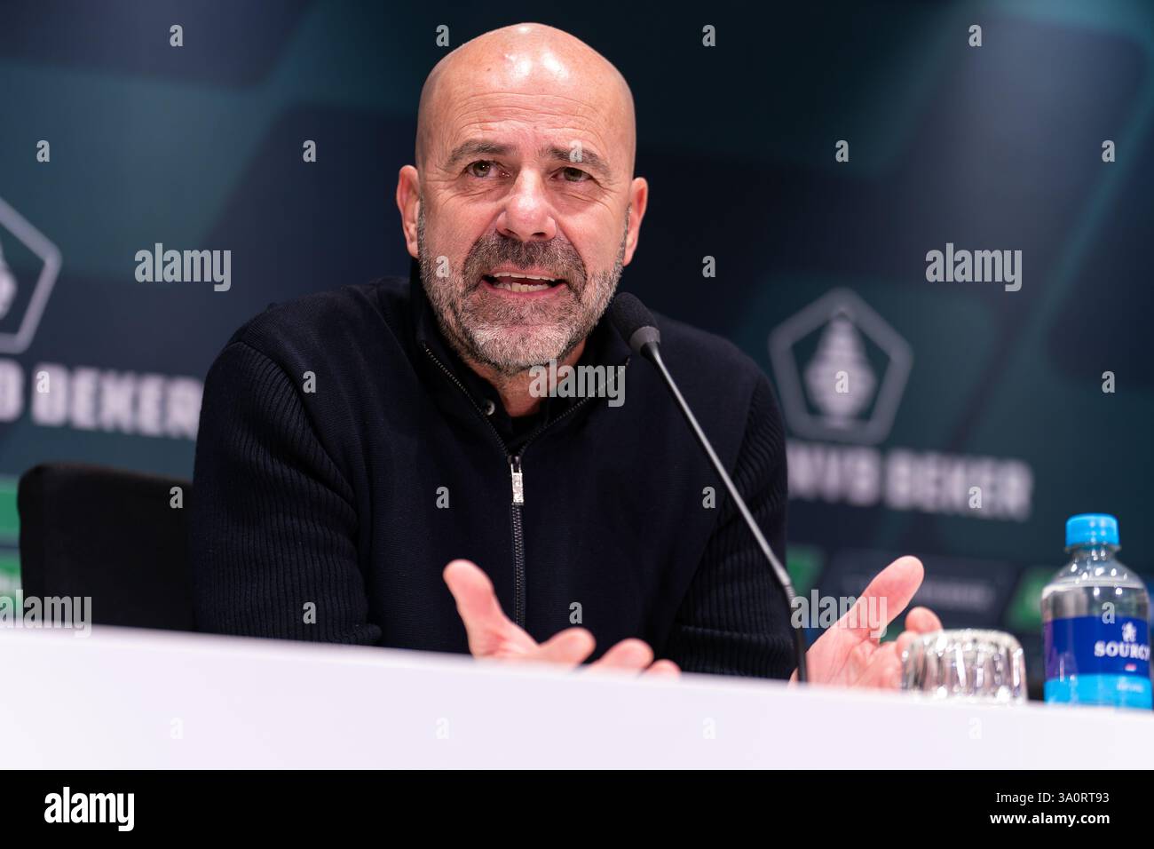 Eindhoven, Netherlands. 17th Dec, 2024. EINDHOVEN, NETHERLANDS - DECEMBER 17: during the press ...