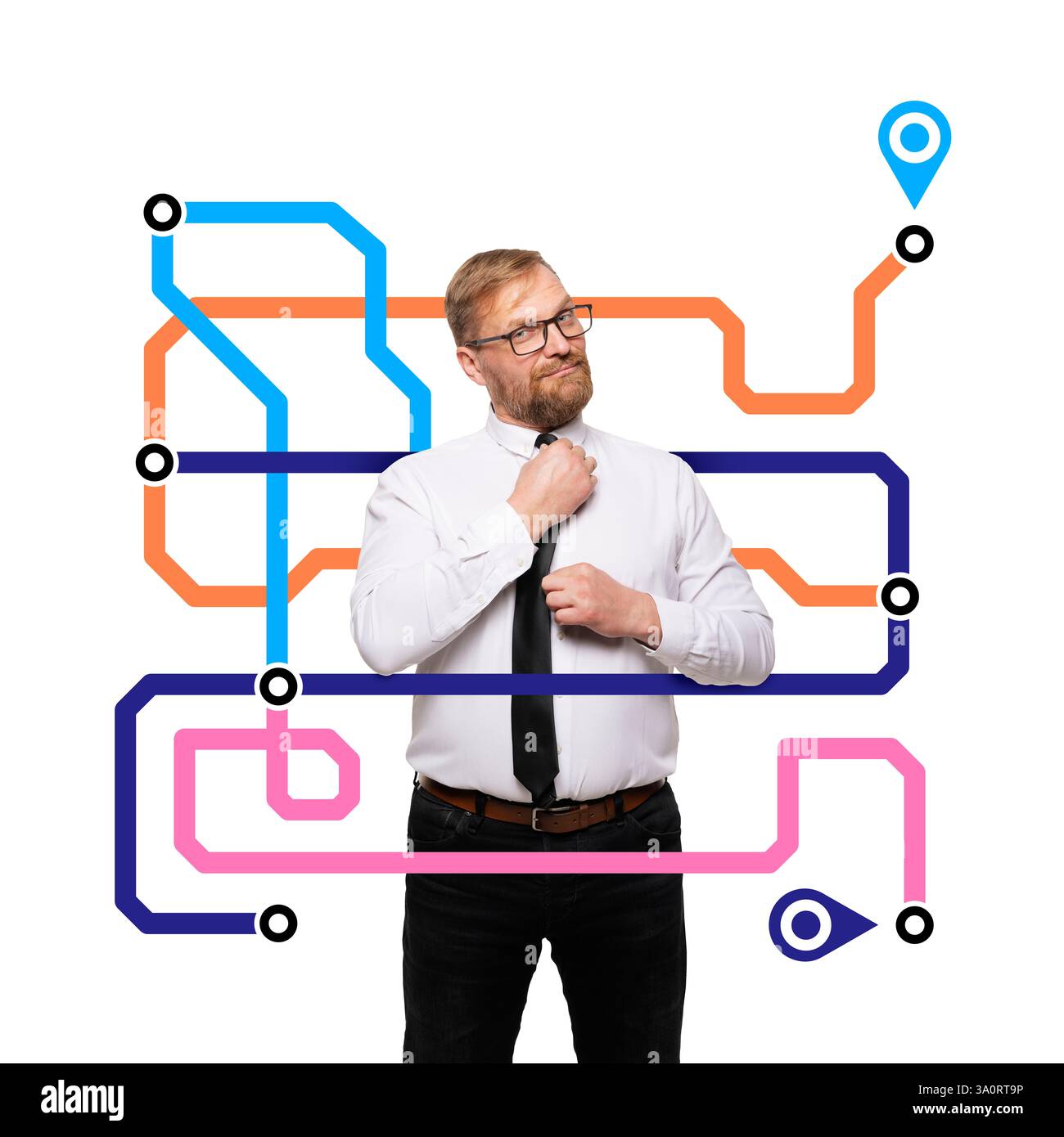 Metro artwork Cut Out Stock Images & Pictures - Alamy