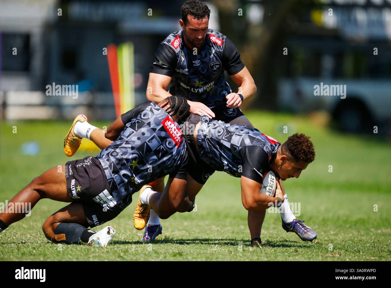 DURBAN, SOUTH AFRICA - MARCH 05: Jurenzo Julius of the Hollywoodbets ...