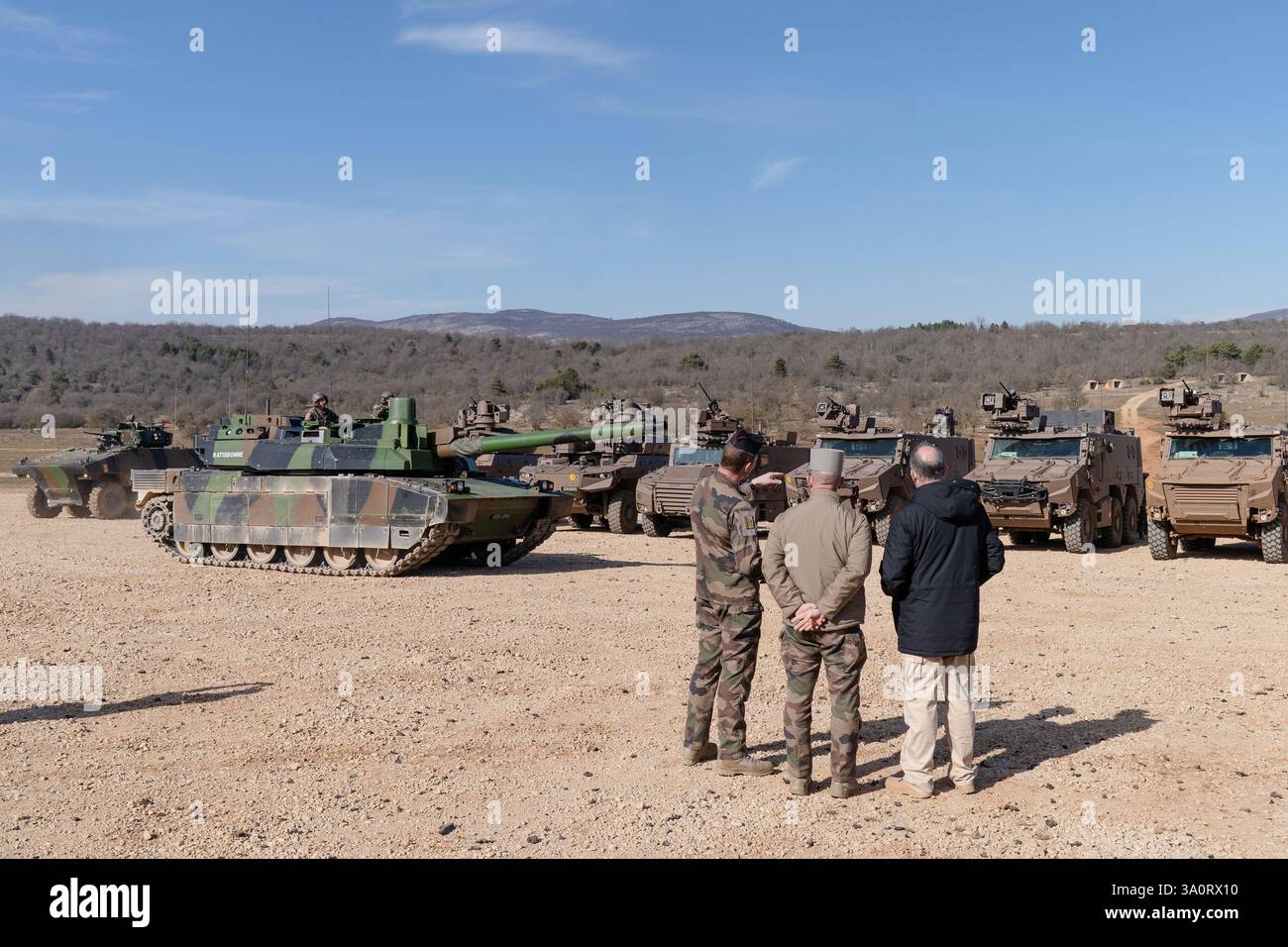 Colonel Jean de Sorbier (officer in charge of the Scorpion programme ...