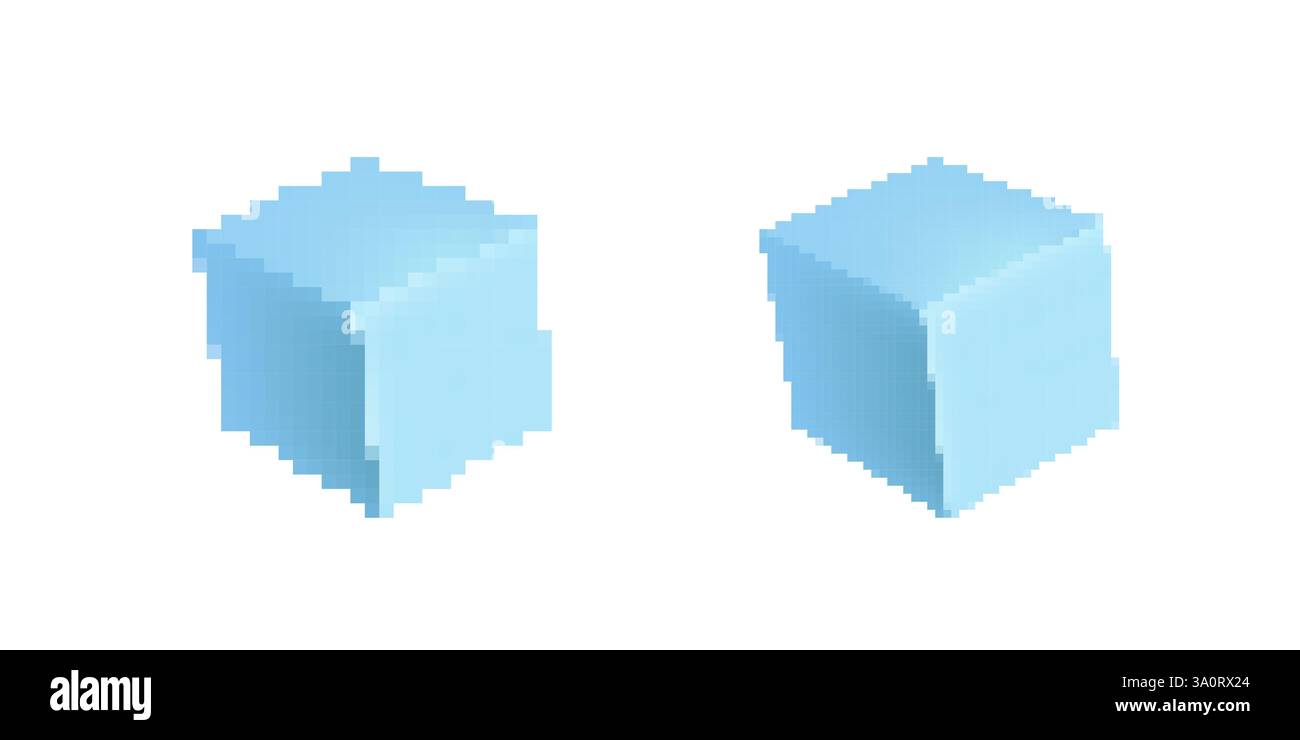 Optical illusion of identical blocks creates perception of different ...
