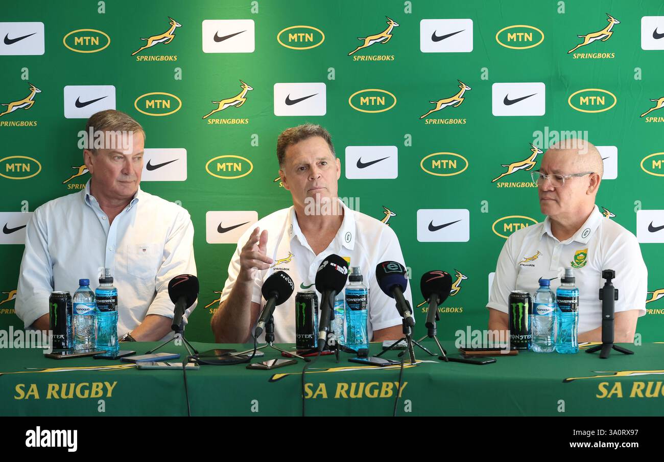 CAPE TOWN, SOUTH AFRICA - 05 MARCH 2025: SA Rugby CEO Rian Oberholzer ...