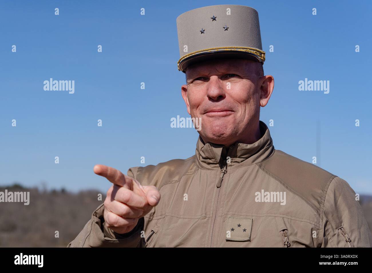 French general Alain Lardet (adjunct chief of the Jaguar programme ...