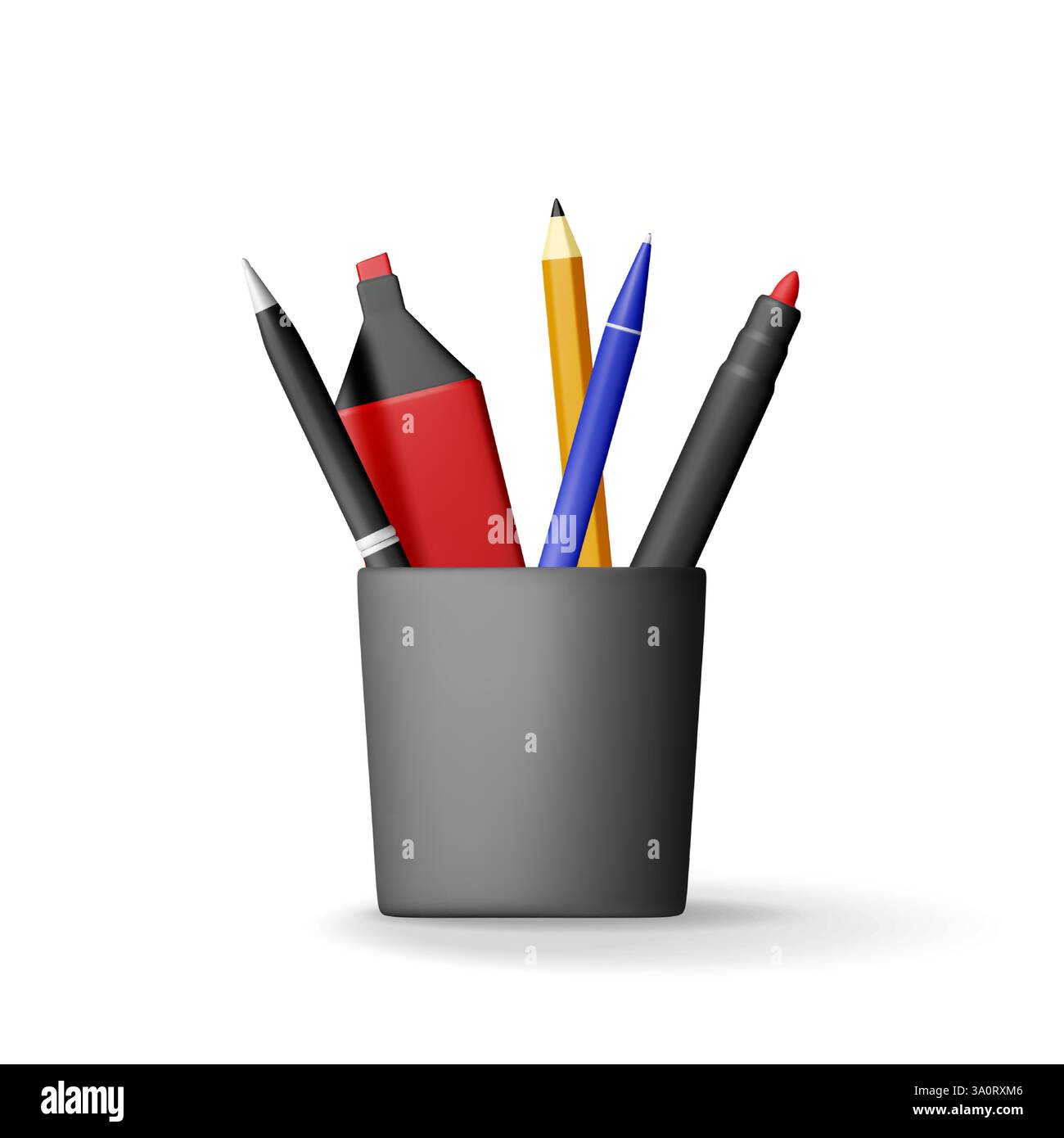 Cup felt tip pens hi-res stock photography and images - Alamy