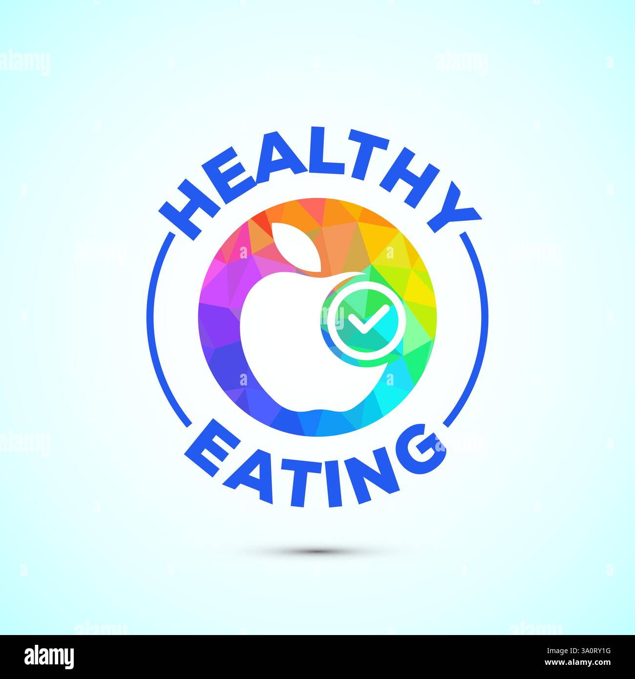 Healthy eating icon design illustration. Healthy food sign symbol. low ...