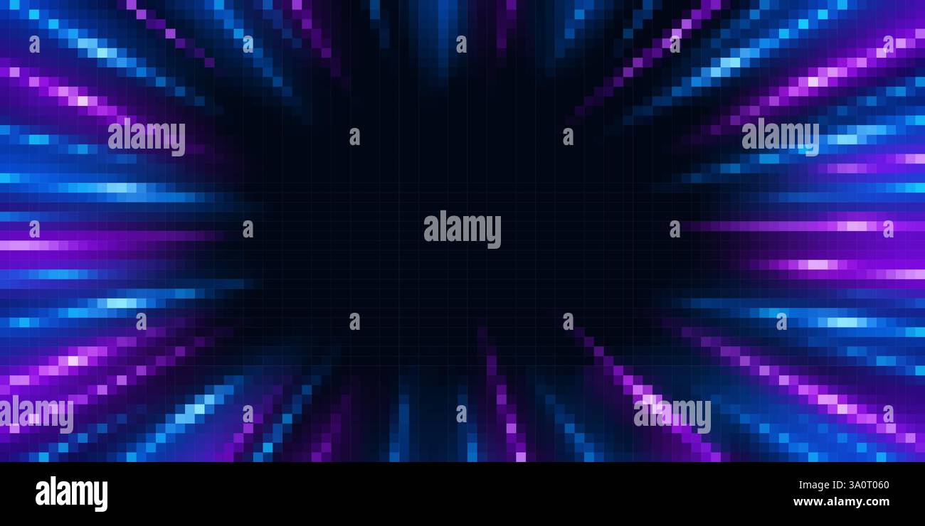 Dynamic blue light streaks on Stock Vector Images - Alamy