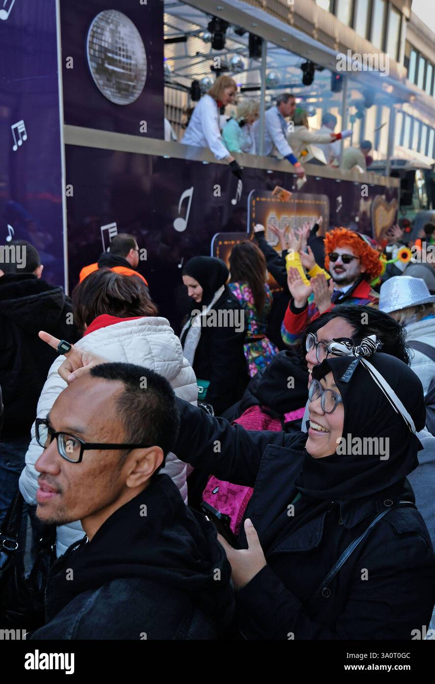 Rosenmontagszug Aachen, 03.03.2025: Rosenmontagszug, Beispiel für ...