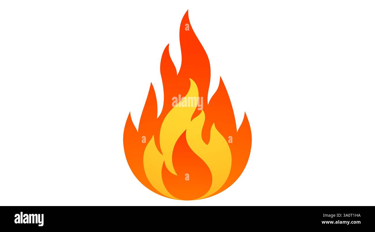 Light fire flame torch Cut Out Stock Images & Pictures - Alamy
