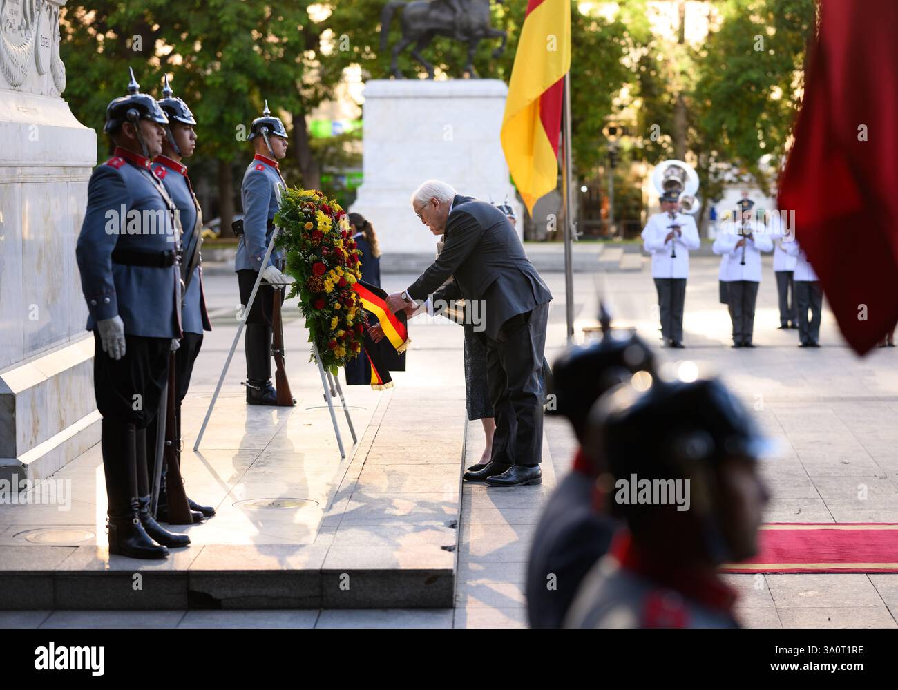 05 March 2025, Chile, Santiago De Chile: Federal President Frank-Walter ...