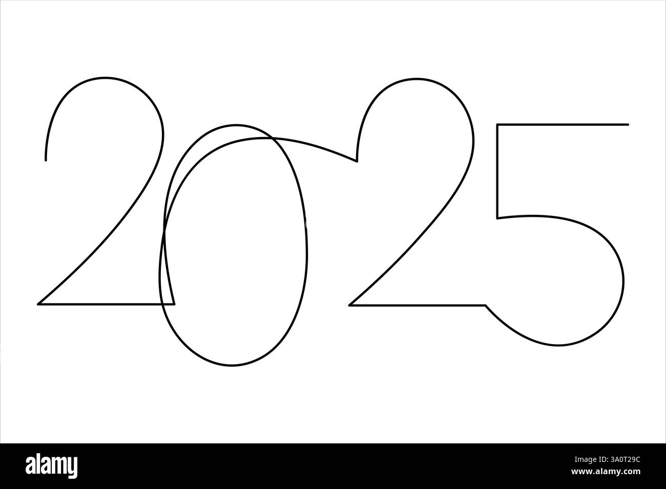 2025 continuous one line art drawing of vector Stock Vector Image & Art ...