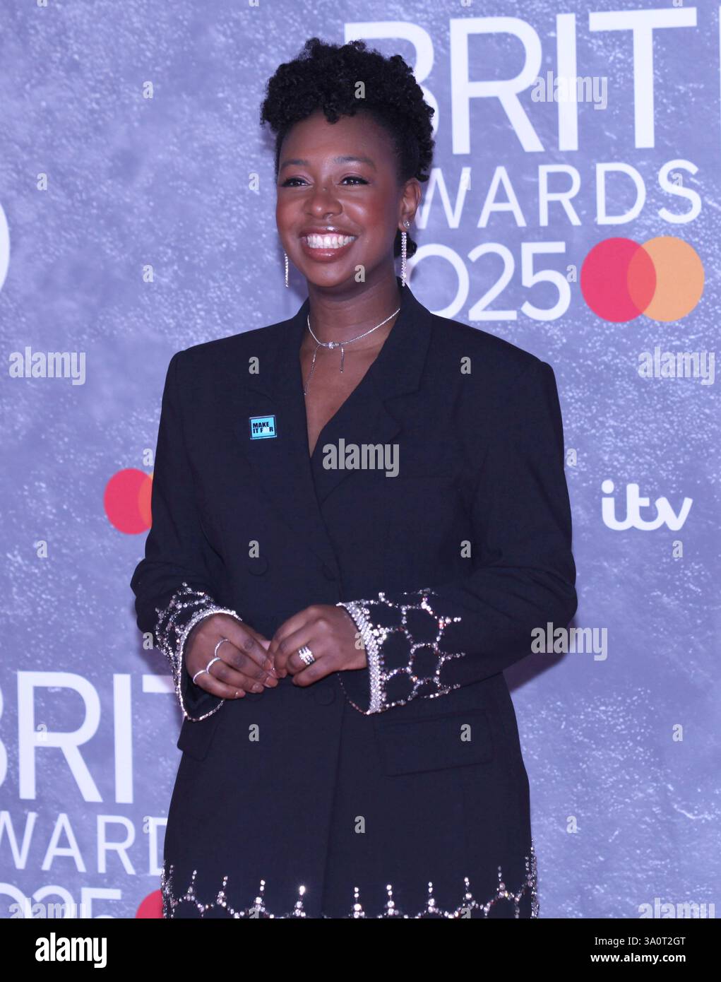 London, UK. YolanDa Brown at the BRIT Awards 2025. The O2 London. 1st ...